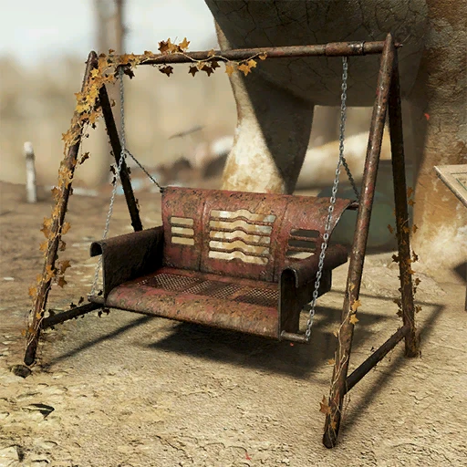 Заросшие качели для крыльца | Fallout 76