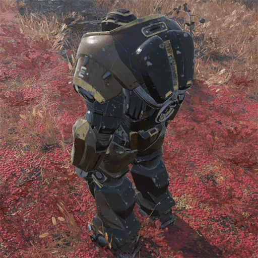 Окраска "Офицер Анклава" для силовой брони "Хеллкэт" | Fallout 76